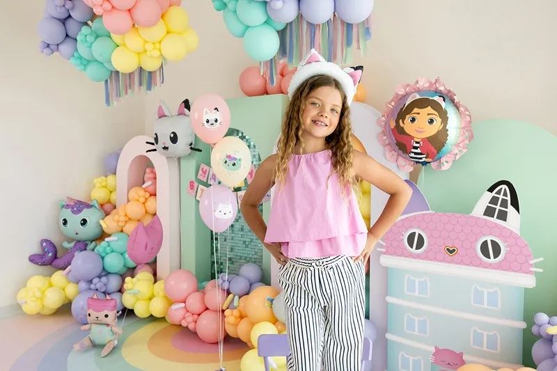 Globo La Casa de Muñecas de Gabby Volantes (52cm) | Artículos para ...